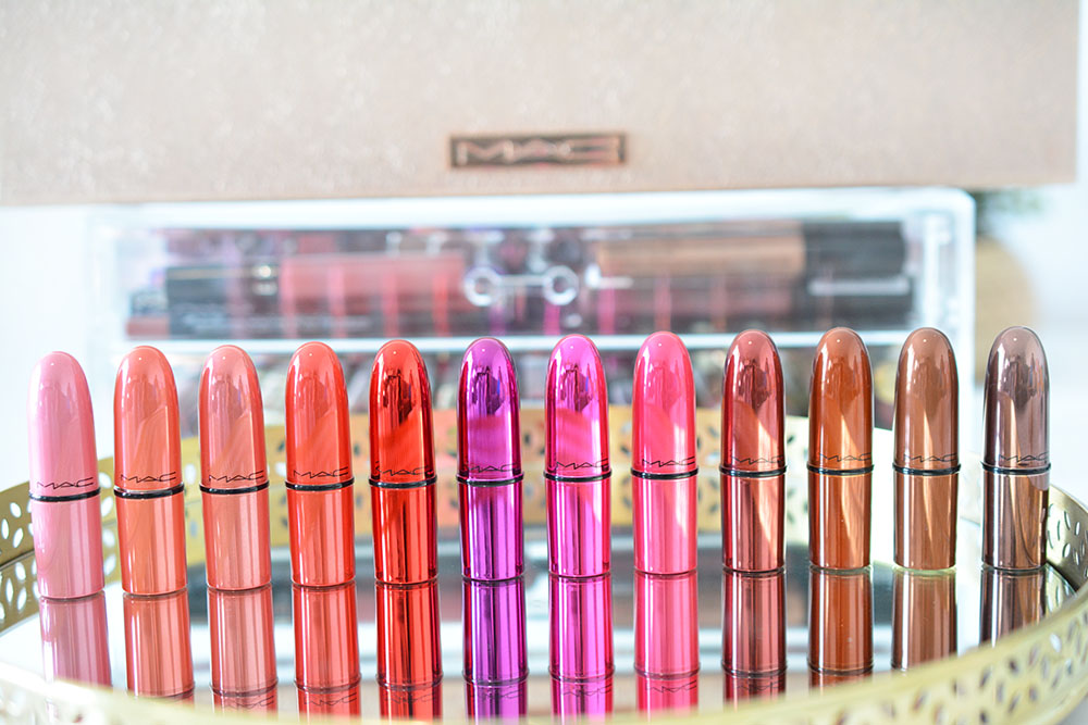 Le magnifique coffret de 12 minis rouges à lèvres Mac : revue et ...